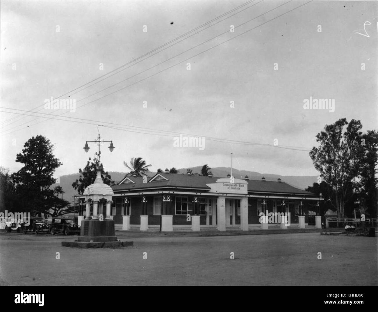 1 166823 Commonwealth Bank of Australia at Cairns, ca. 1950 Stock Photo ...