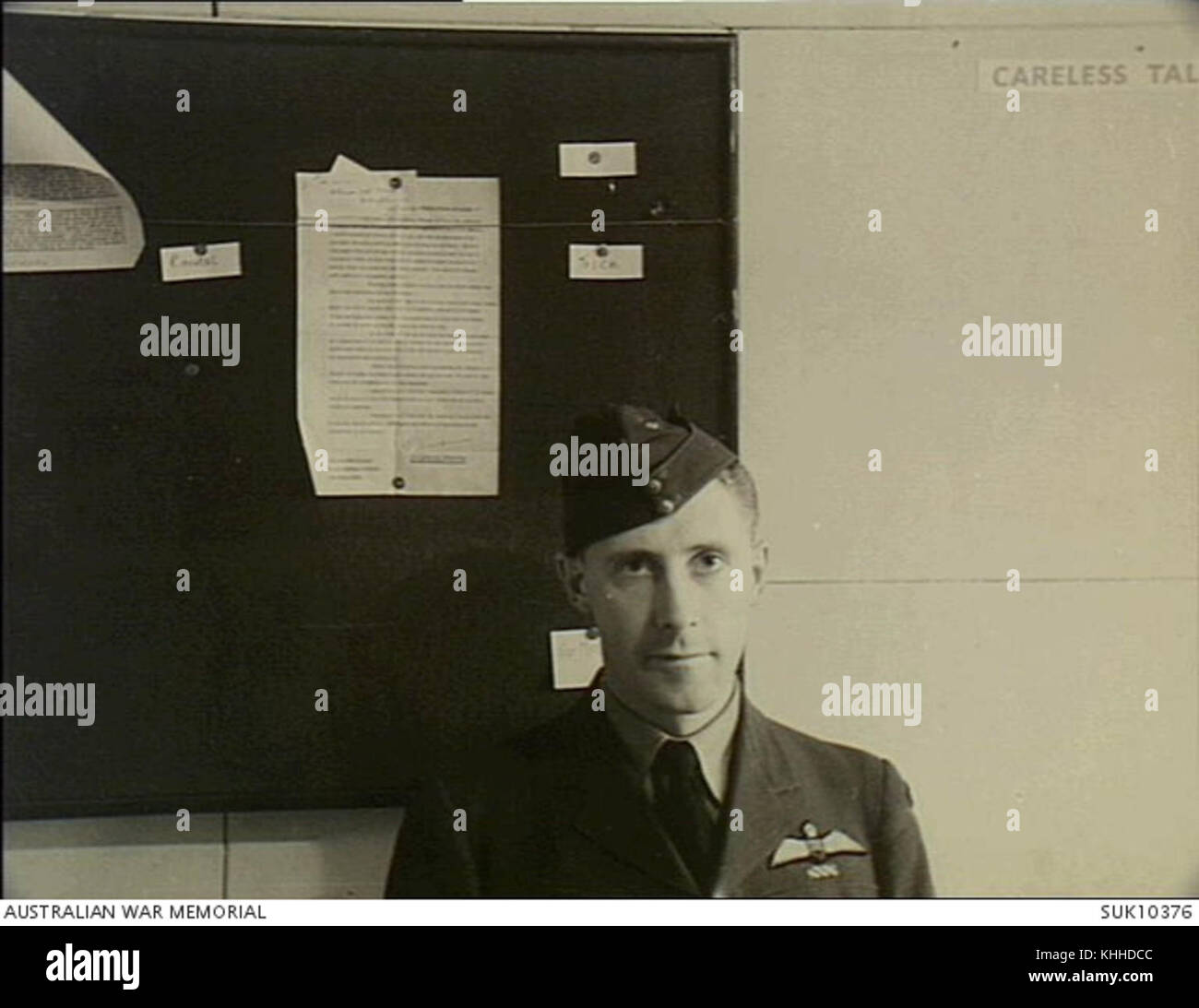 Wing Commander Lindeman of 455 Squadron RAAF at RAF Wigsley circa Feb ...