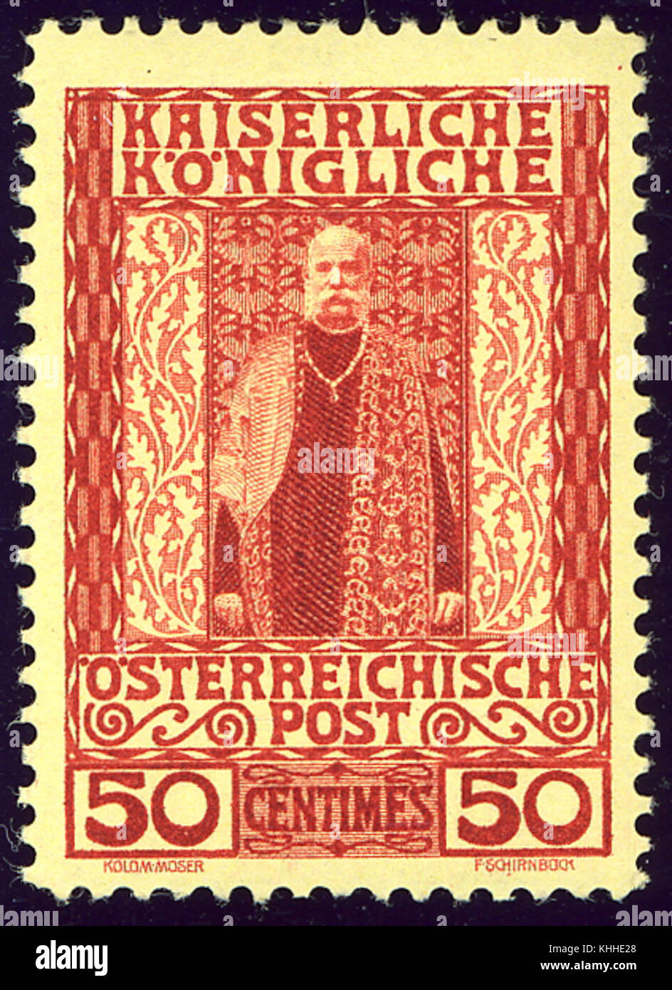 1908 KK Levant 50centimes Mi21 Stock Photo - Alamy