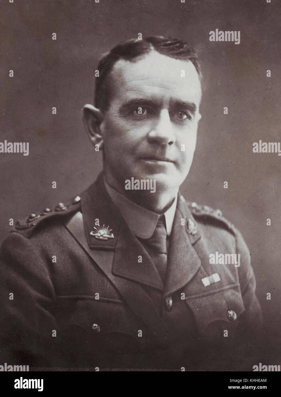 William Joseph Denny in uniform Stock Photo - Alamy