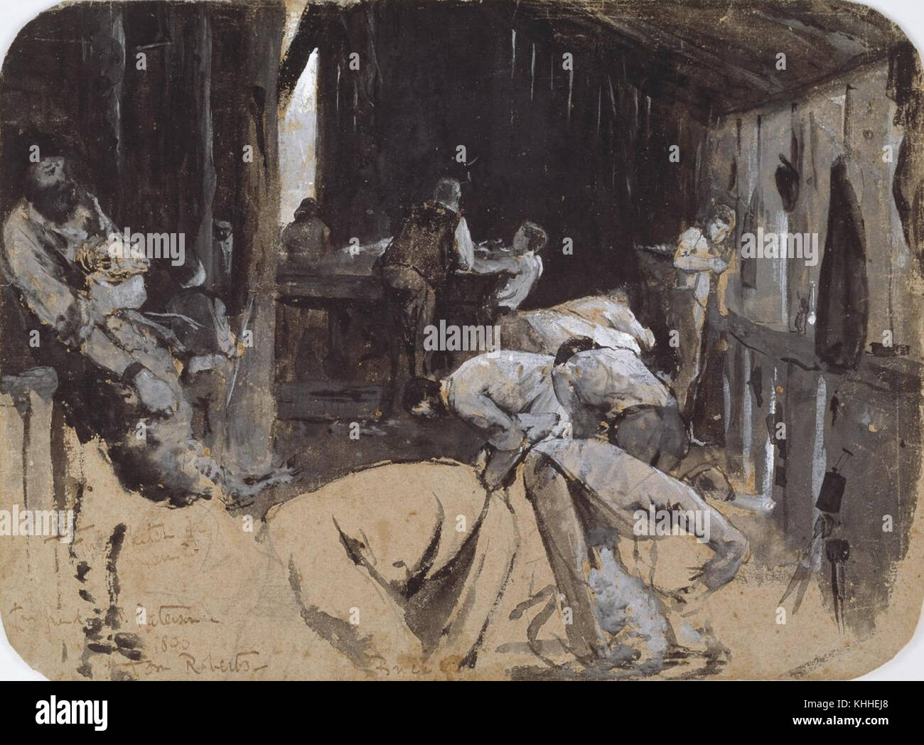 Tom roberts shearing the rams hi-res stock photography and images - Alamy