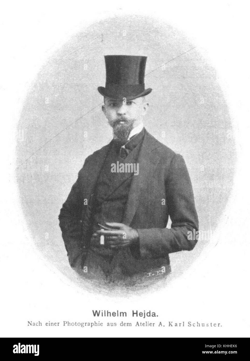 Wilhelm Hejda 1900 Schuster Stock Photo - Alamy