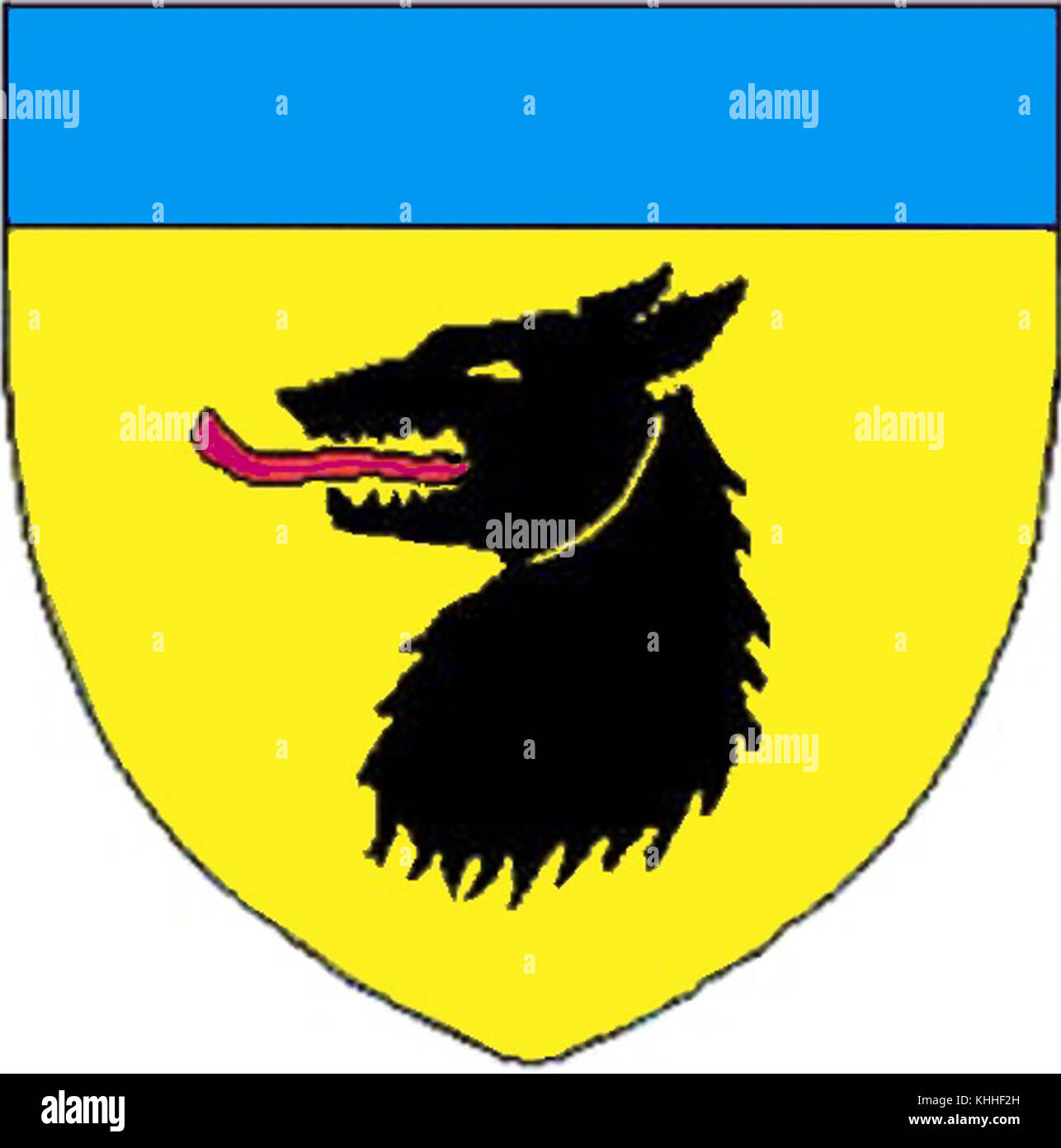 AUT Wolfpassing COA Stock Photo - Alamy