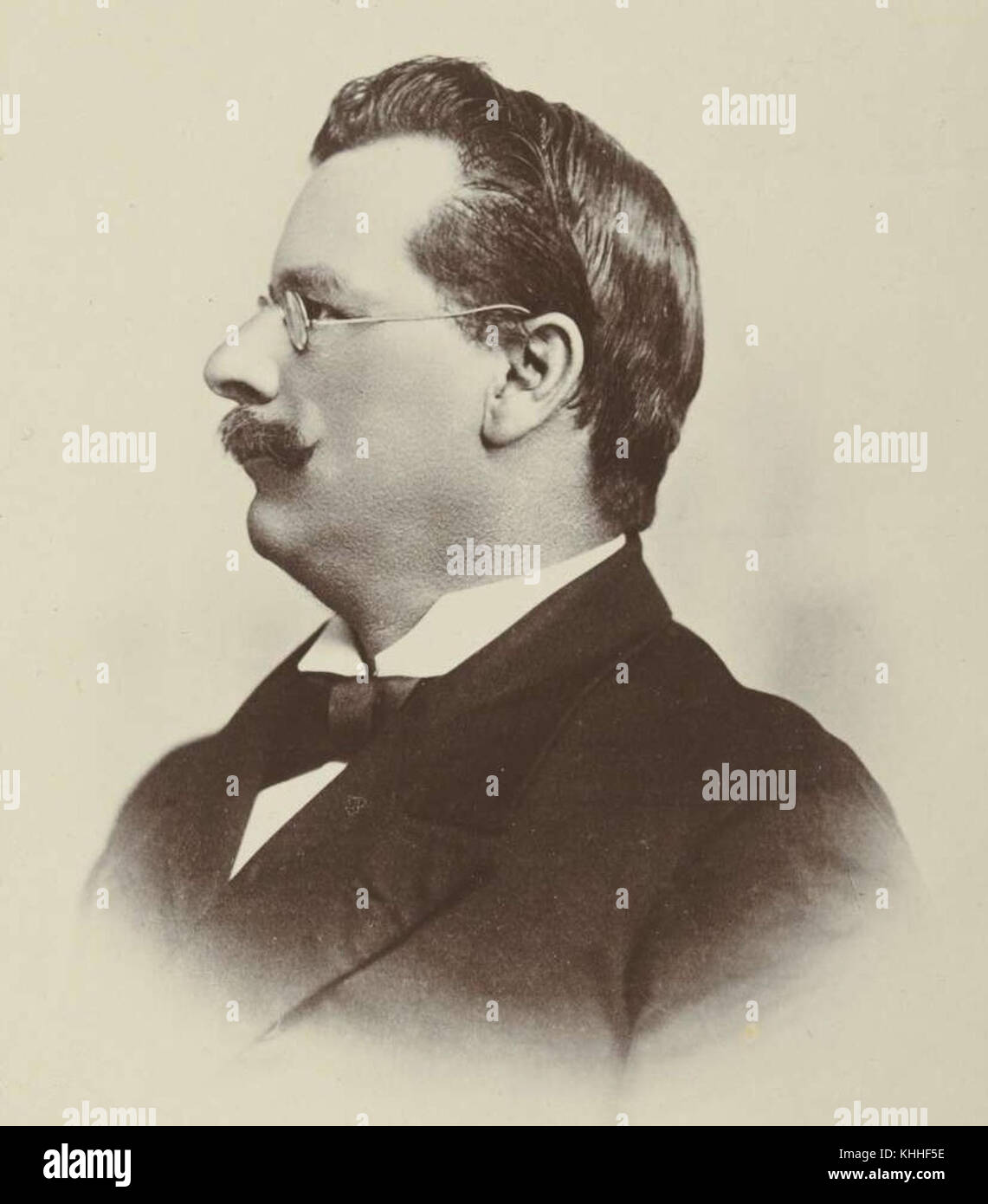 This portrait features W.A. Trenwith from 1898, a historical figure ...