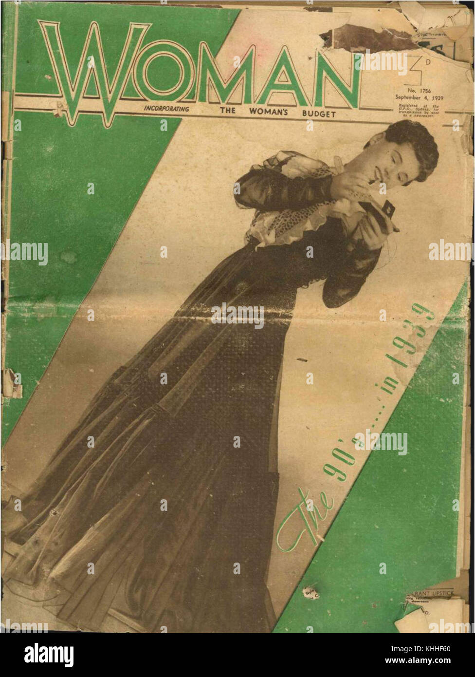 Fashion front cover hi-res stock photography and images - Alamy
