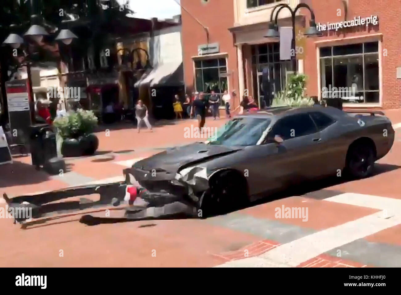 Car ramming hi-res stock photography and images - Alamy