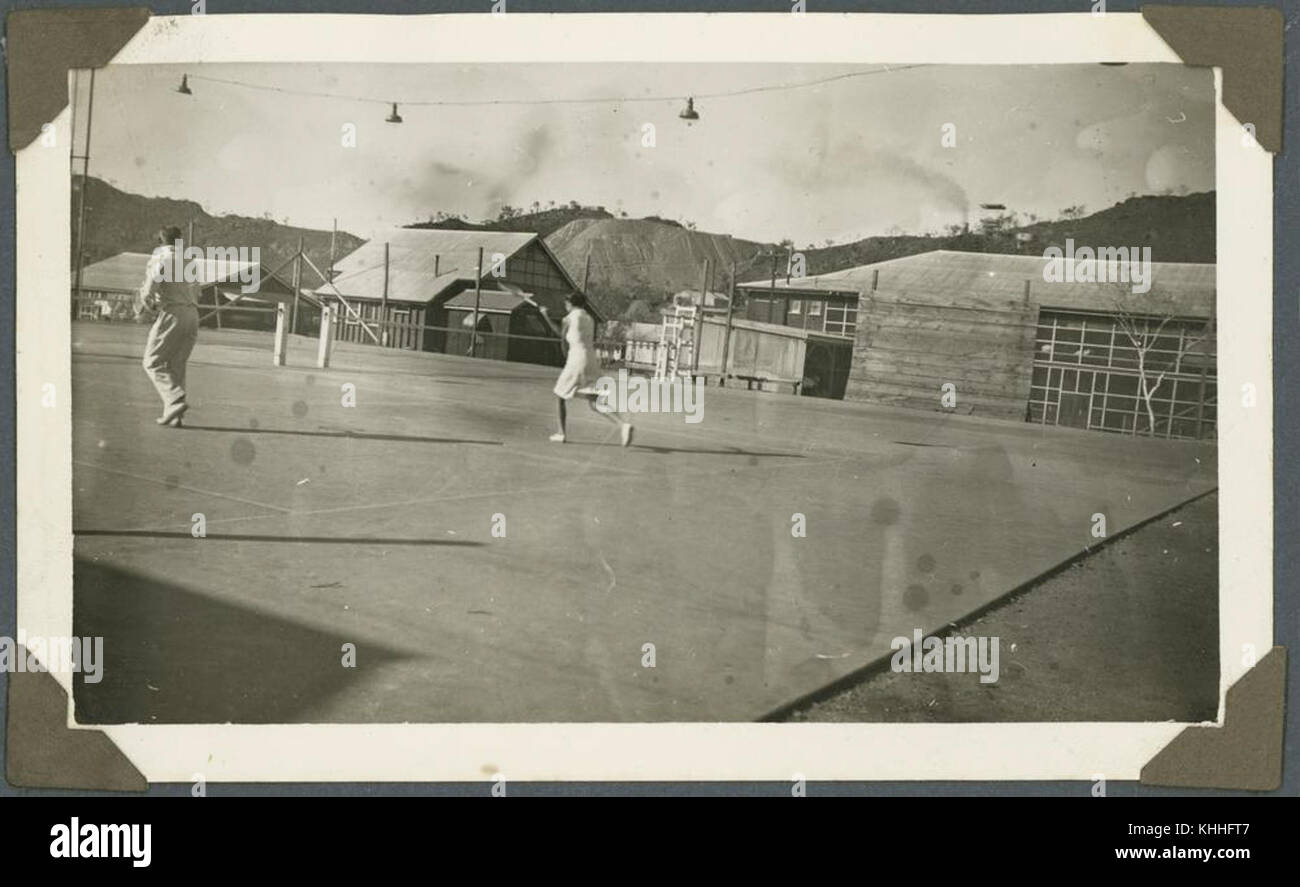 2 242629 Tennis courts at Mount Isa Mines, ca. 1936 Stock Photo - Alamy