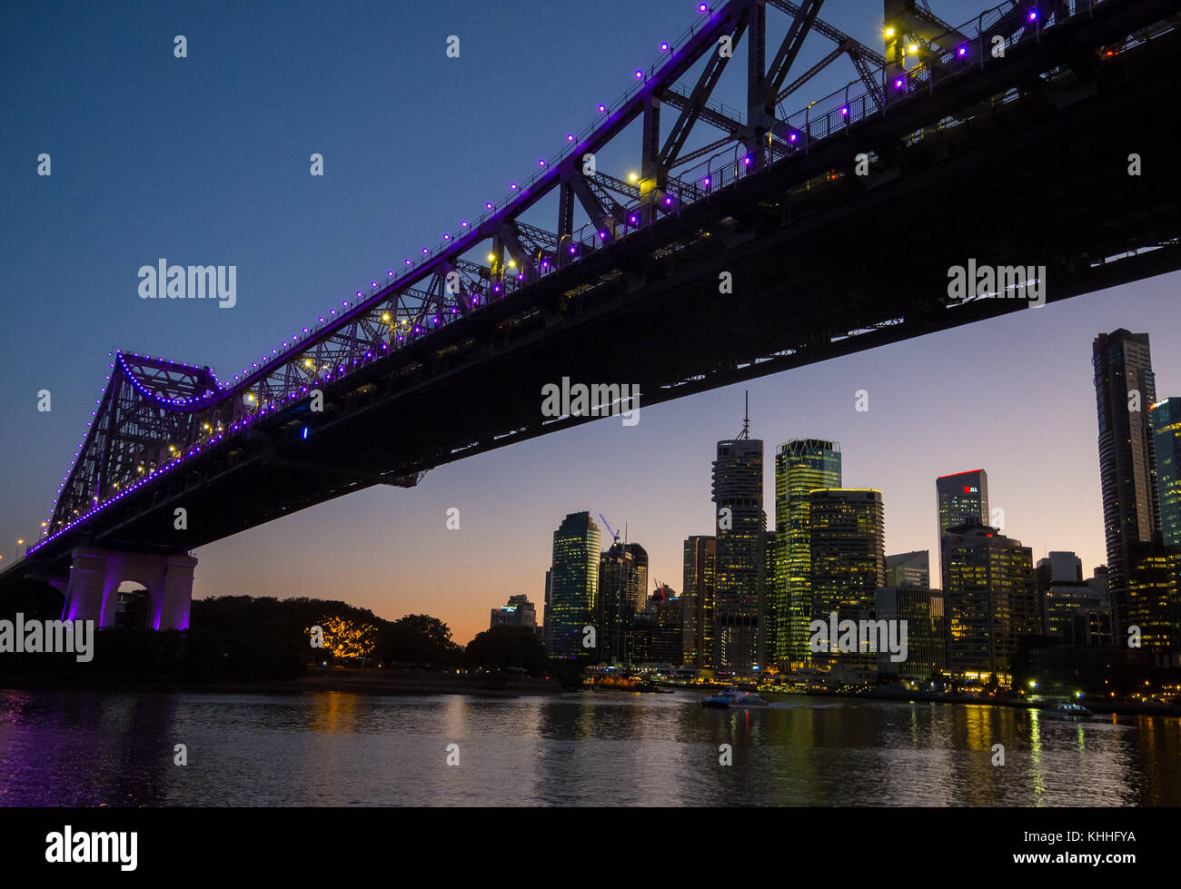Brisbane city skyline hi-res stock photography and images - Alamy