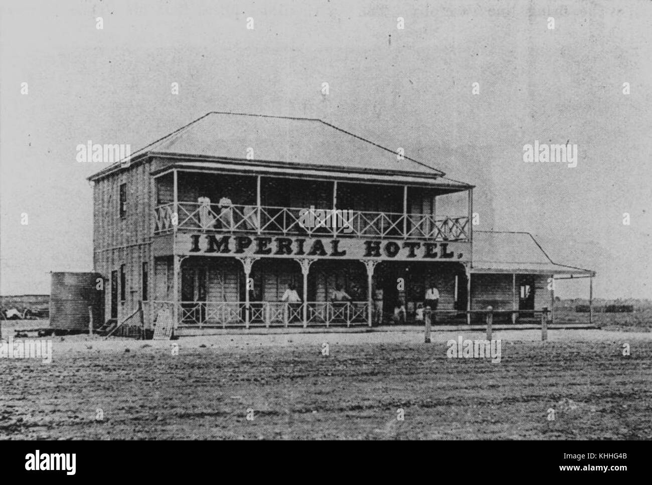 1 51928 Imperial Hotel, Winton, 1898 Stock Photo - Alamy