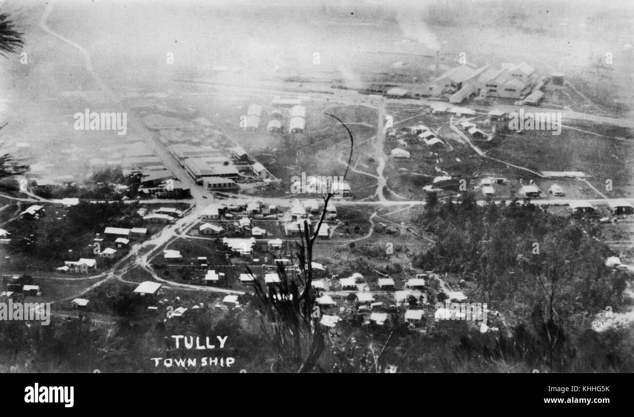 2 395529 View of Tully from Mt. Tyson, 1926 Stock Photo - Alamy