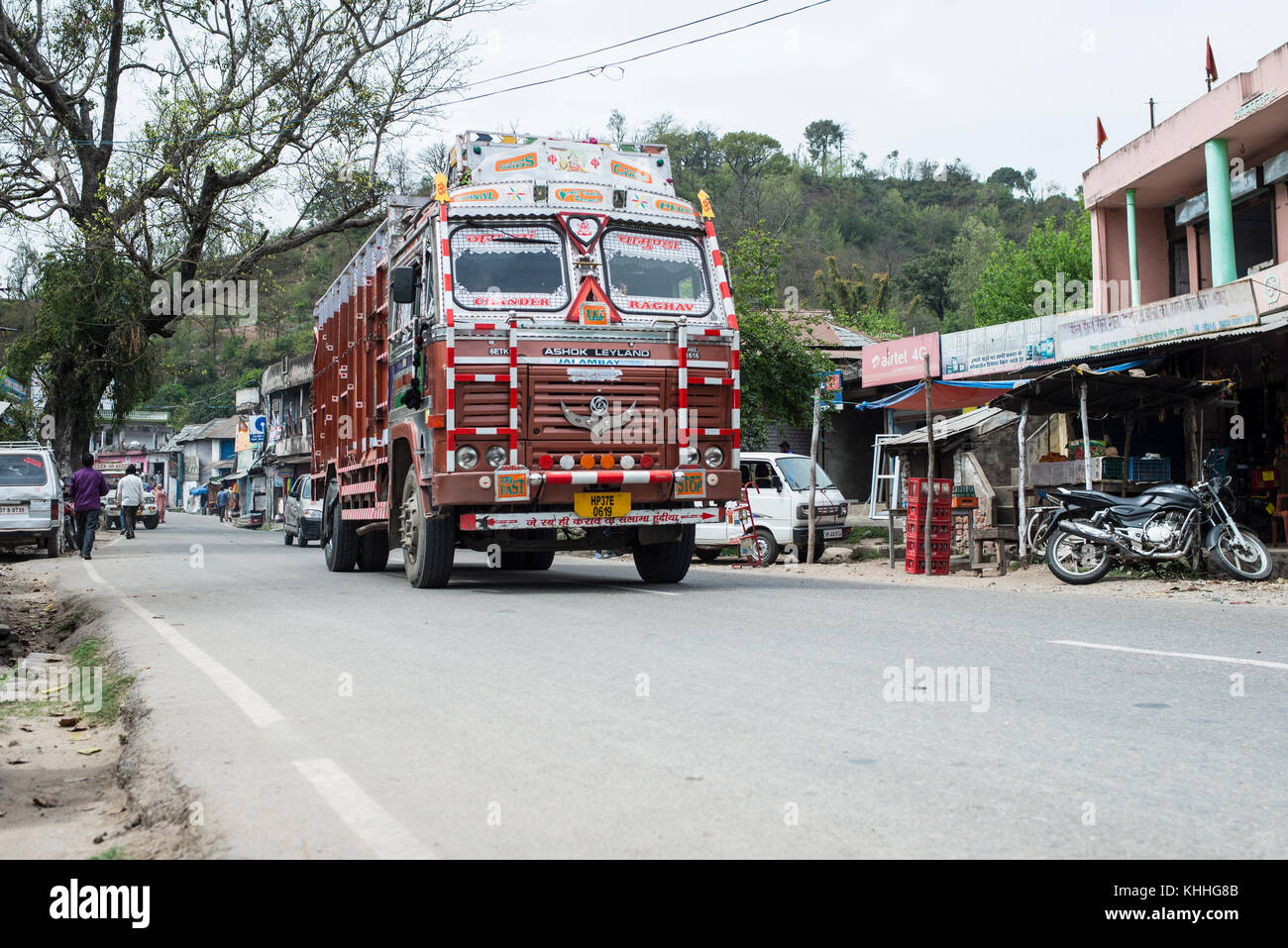 Colorful truck india hi-res stock photography and images - Alamy