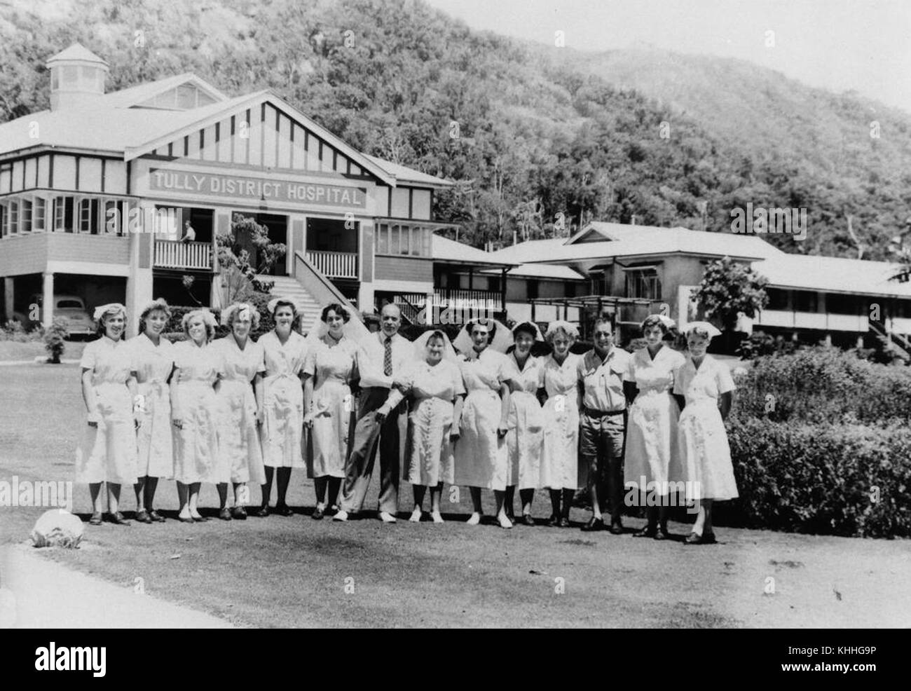 1 388533 Tully District Hospital, ca. 1952 Stock Photo - Alamy