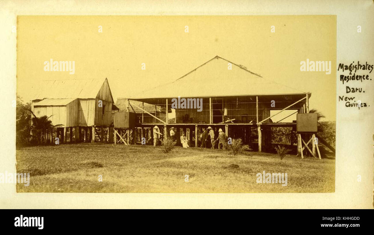 2 231168 Colonial bungalow of the Magistrate of Daru Island, Torres ...