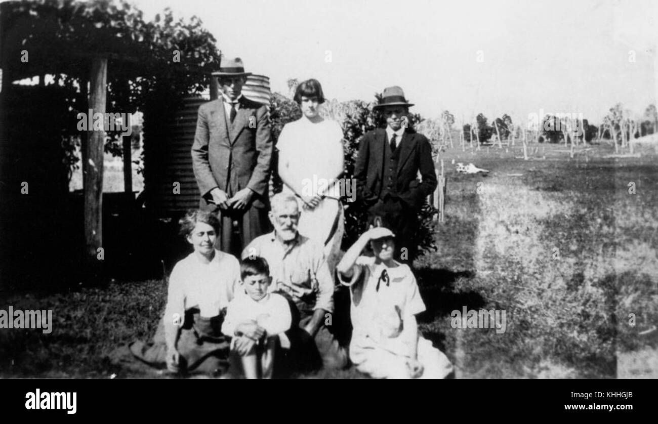 1 91840 Johnstone family gathering, ca. 1917 Stock Photo - Alamy