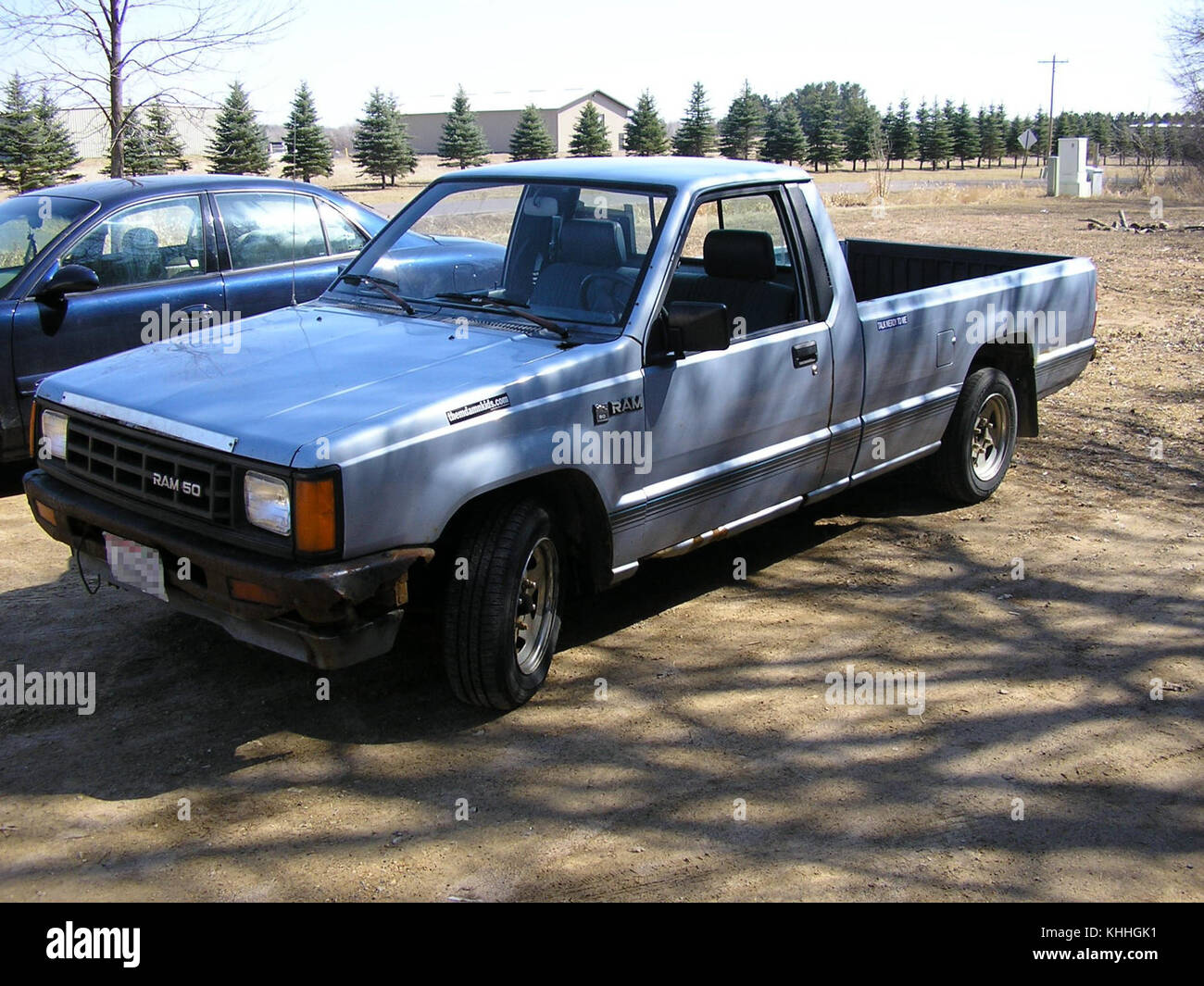 1987 Dodge Ram 50 Stock Photo - Alamy