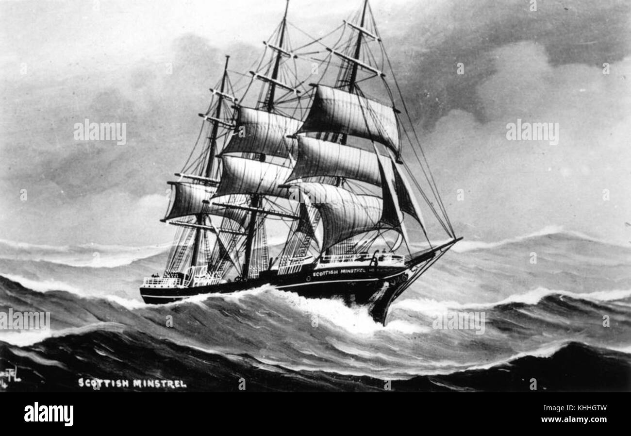 1 172099 Scottish Minstrel (ship Stock Photo - Alamy