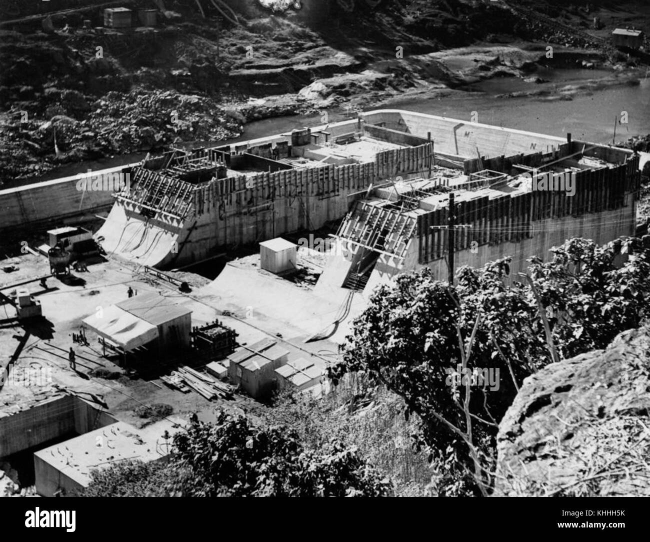Somerset dam Black and White Stock Photos & Images - Alamy