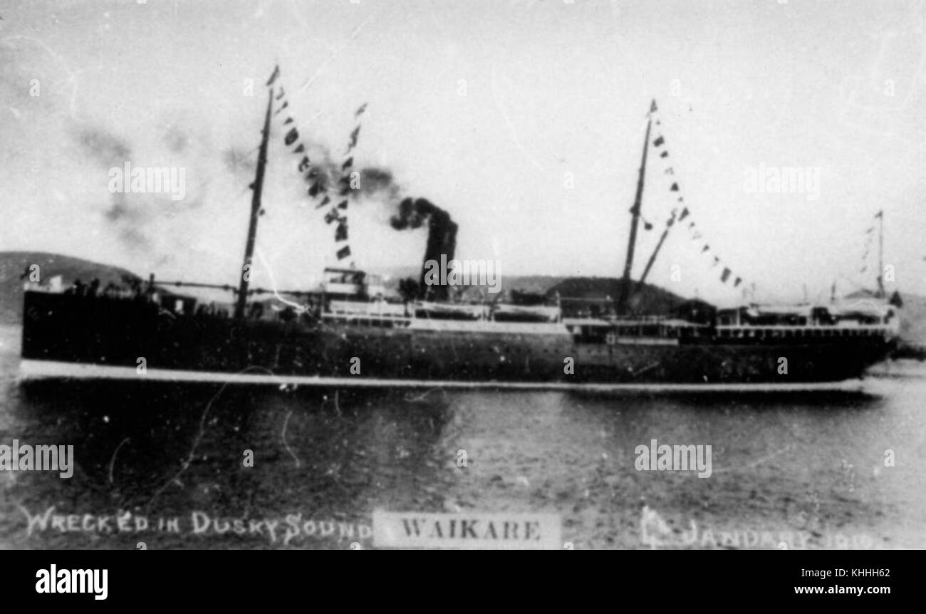 1 199407 Waikare (ship Stock Photo - Alamy