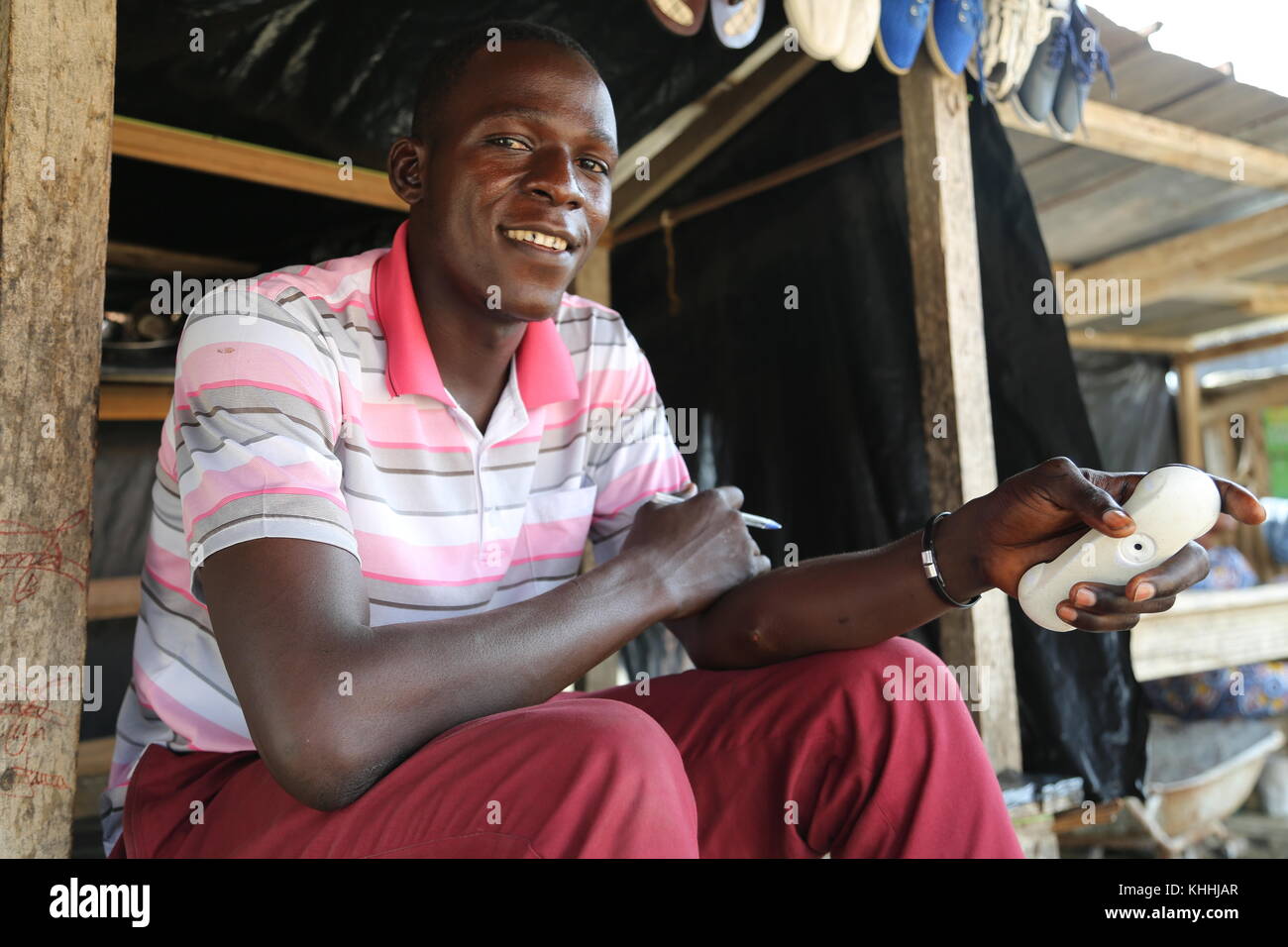 African small business Stock Photo - Alamy