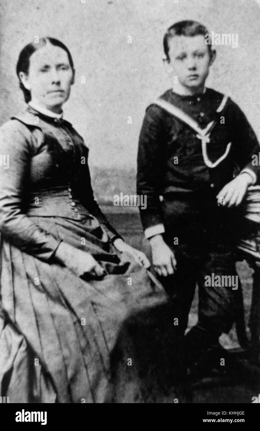 1 189983 Bridget and Joseph Egan, ca. 1886 Stock Photo - Alamy