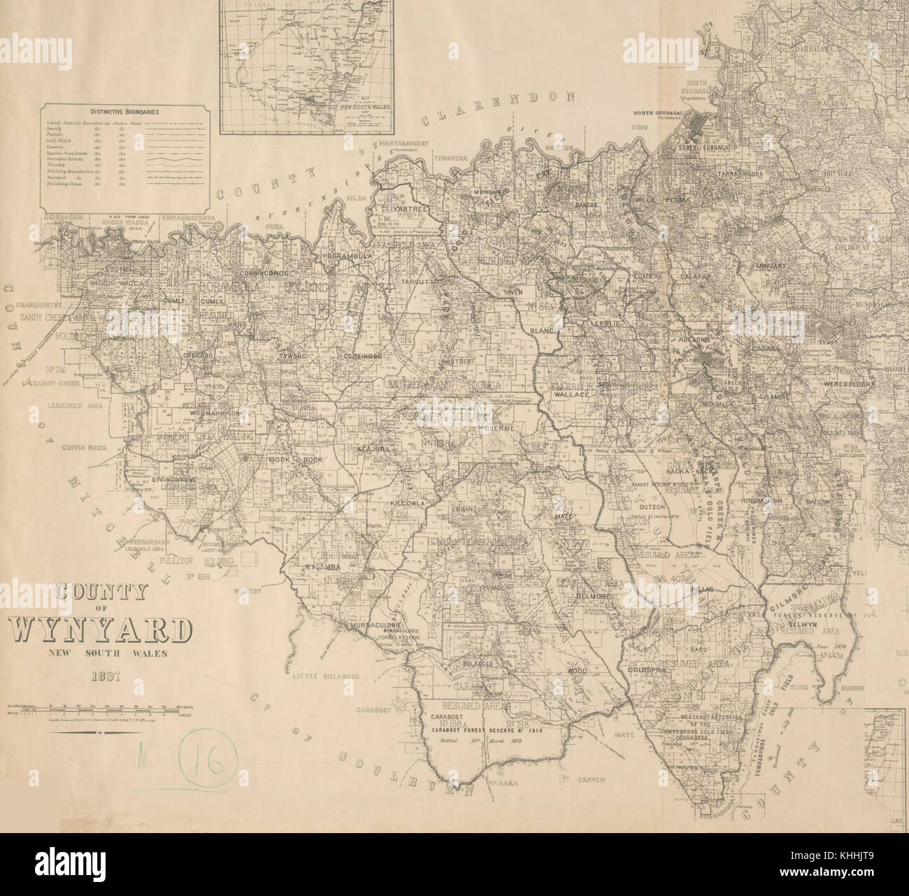 Wynyard county NSW 1897 Stock Photo - Alamy