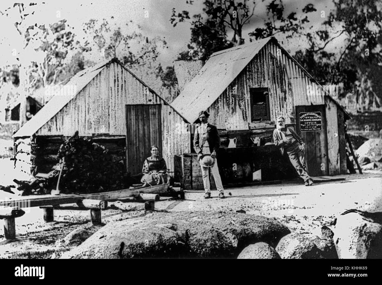 2 180775 Offices of the New Banca Tin Mining Company Stanthorpe, 1872 ...