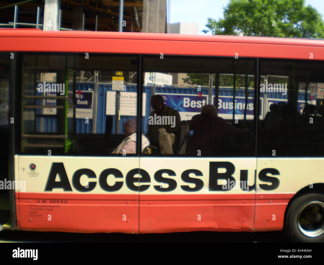 AccessBus in Leeds0 Stock Photo - Alamy
