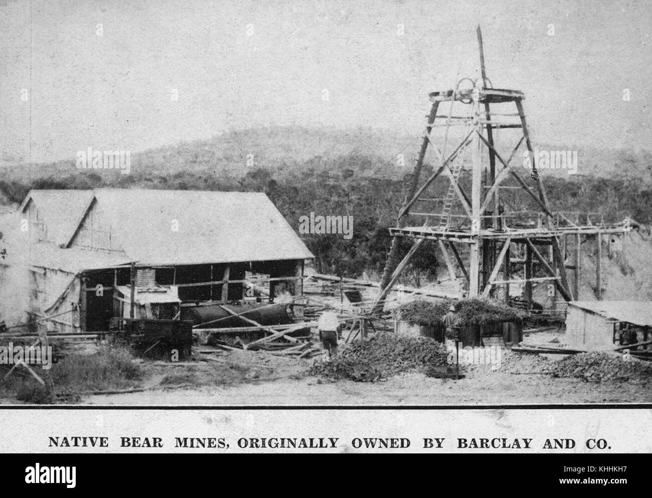 2 154671 Native Bear Mine in Mt. Coolon, Queensland Stock Photo - Alamy