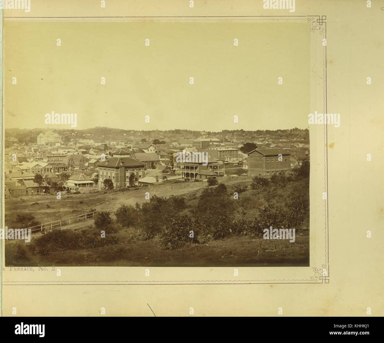 2 239207 Part of a panorama of Brisbane, Queensland taken from Wickham ...