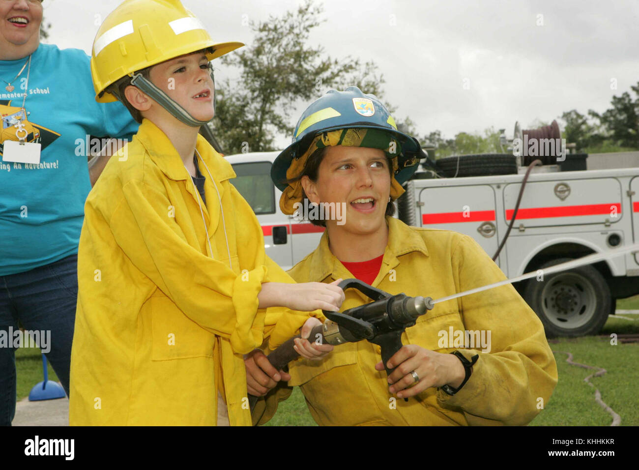 A future fireman Stock Photo - Alamy