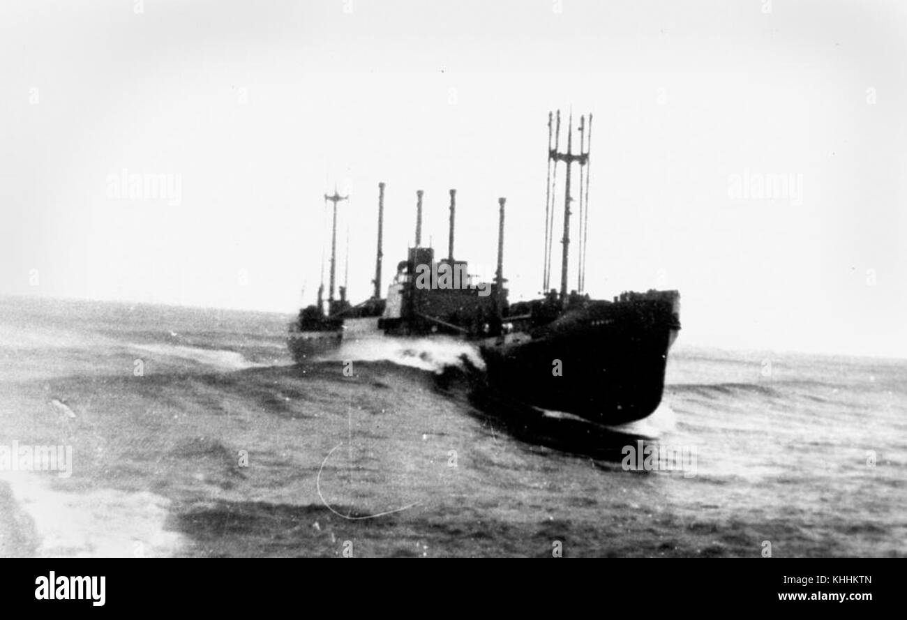 Cargo ship going sailing Black and White Stock Photos & Images - Alamy