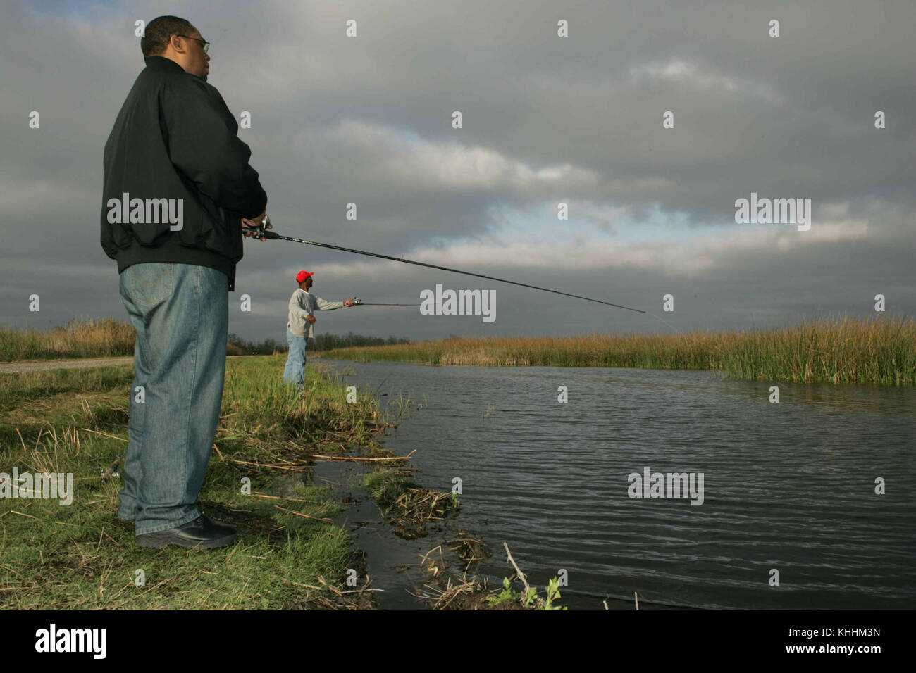 A good day of fishing Stock Photo - Alamy