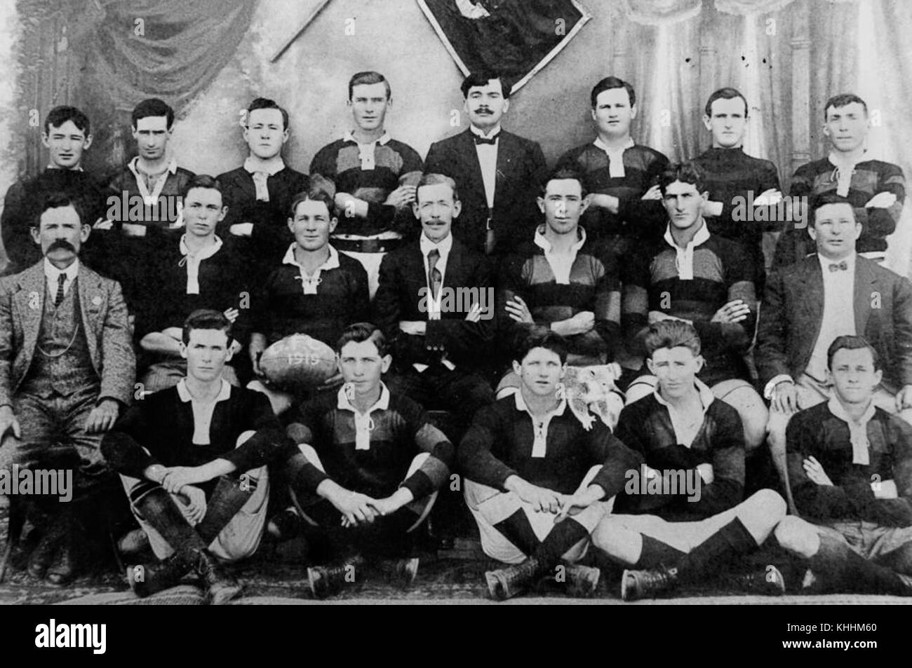 Rugby football history Black and White Stock Photos & Images - Alamy