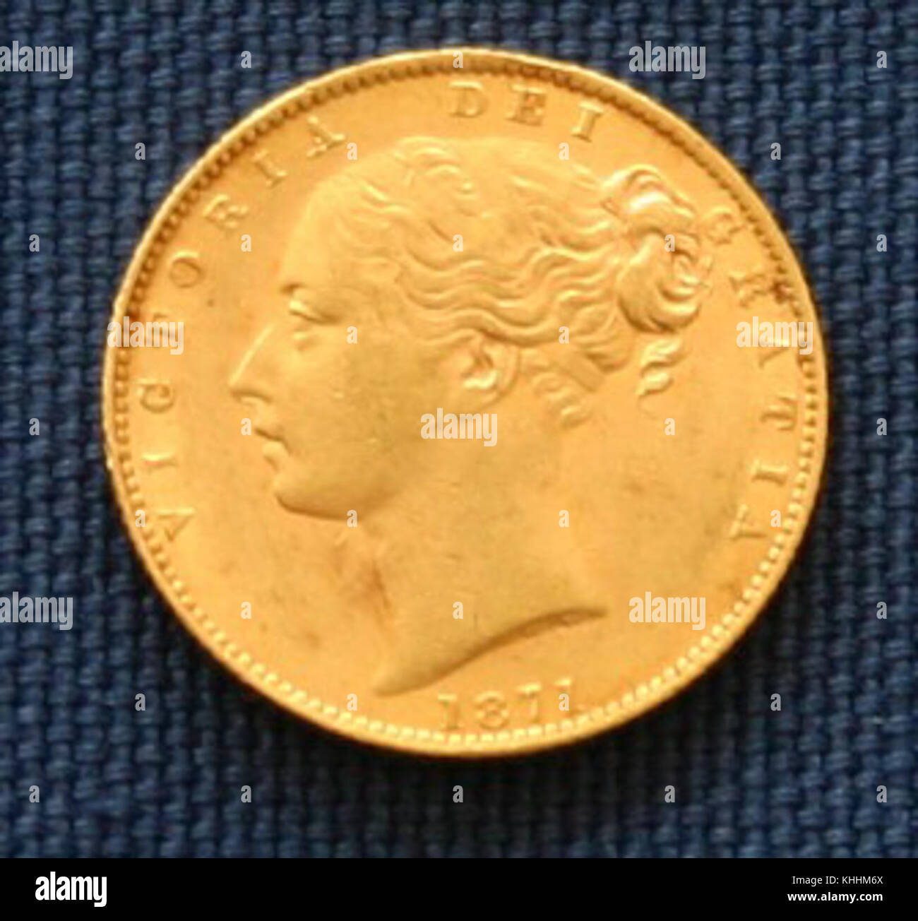 This 1871 photograph of a young head of Victoria, Australia, captures ...