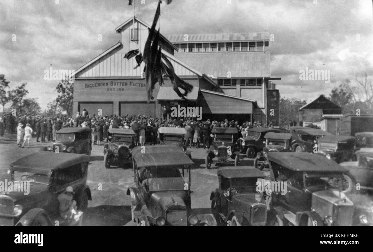 1 173763 Biggenden Butter Factory, ca. 1926 Stock Photo - Alamy