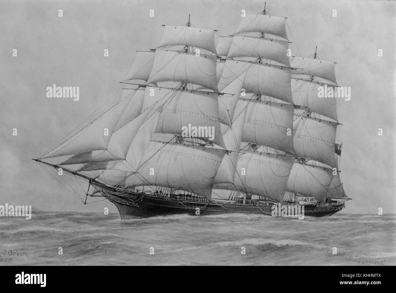 Clipper ships race hi-res stock photography and images - Alamy
