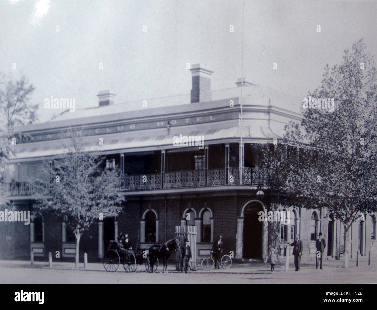 The Union Club Hotel Stock Photo - Alamy