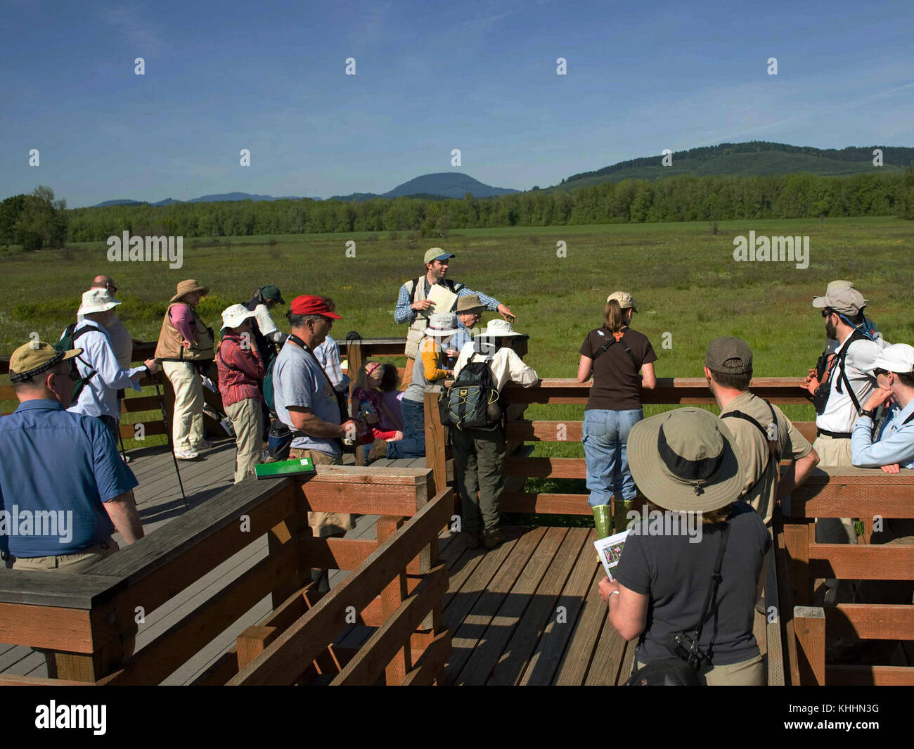 A group of people enjoy a day in nature Stock Photo - Alamy