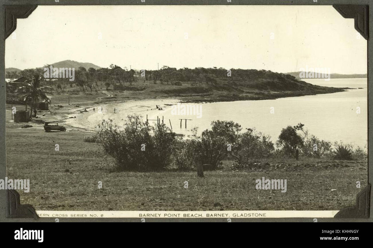1 242083 Barney Point Beach, Gladstone, 1937-1938 Stock Photo - Alamy