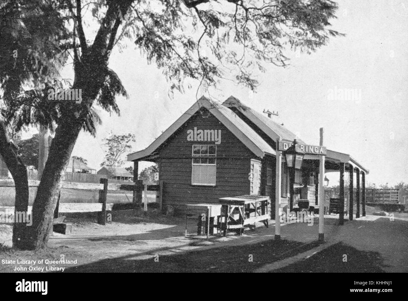 2 201715 View of the railway station at Duaringa, Queensland, 1930 ...