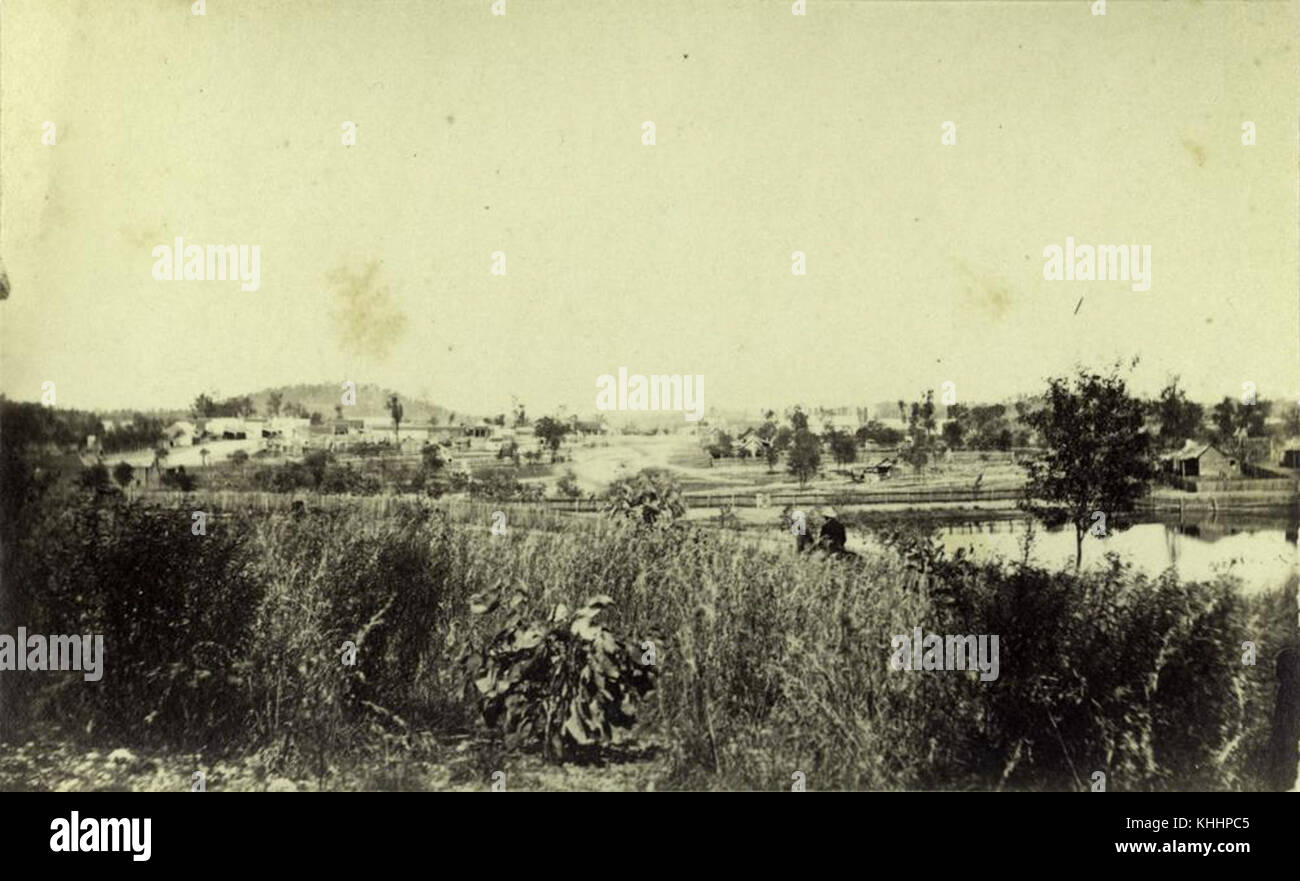 A historical photograph from 1876, showing Copperfield from the North ...