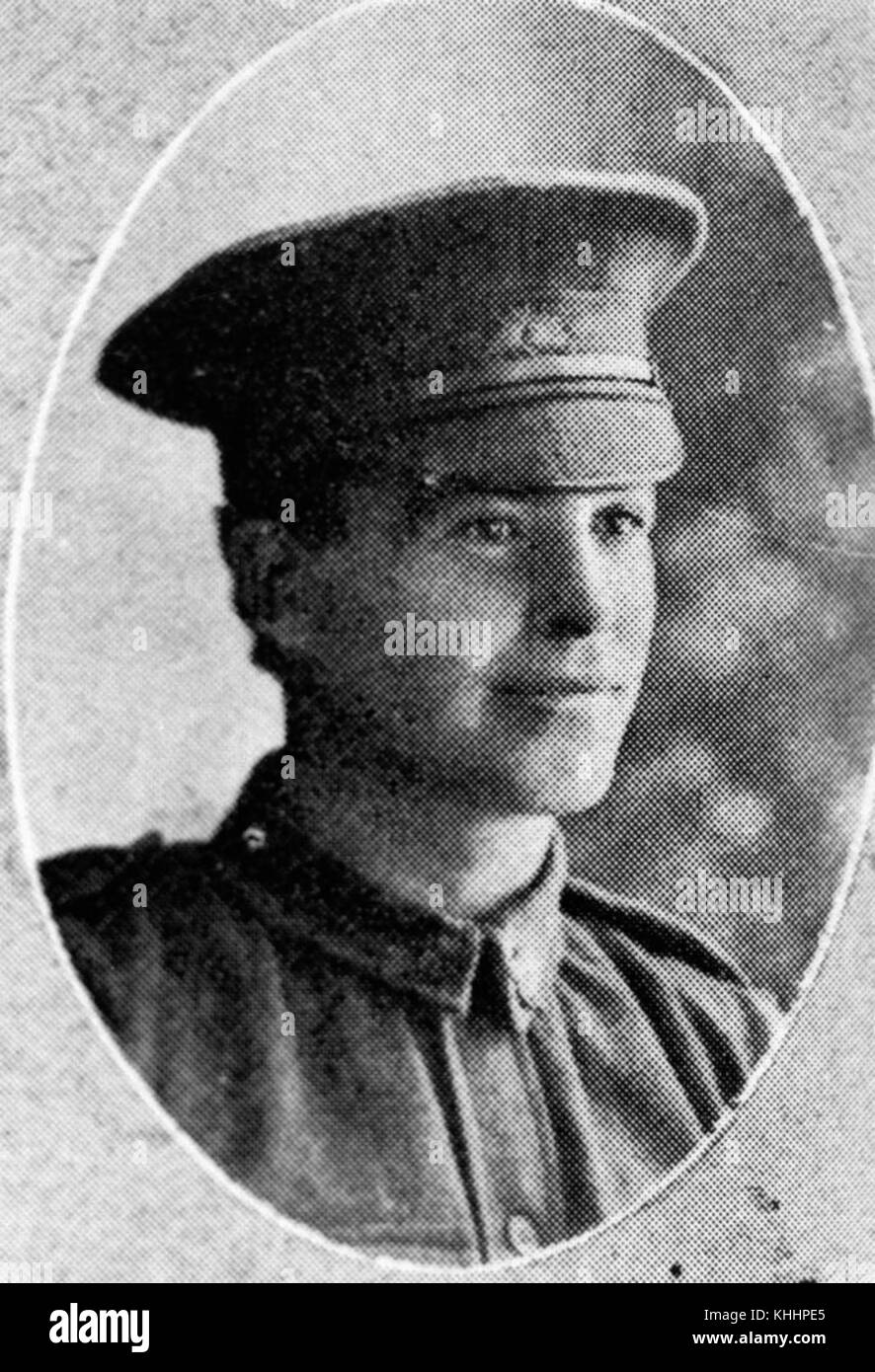 2 198187 C. Godfrey, World War I soldier, 1916 Stock Photo - Alamy
