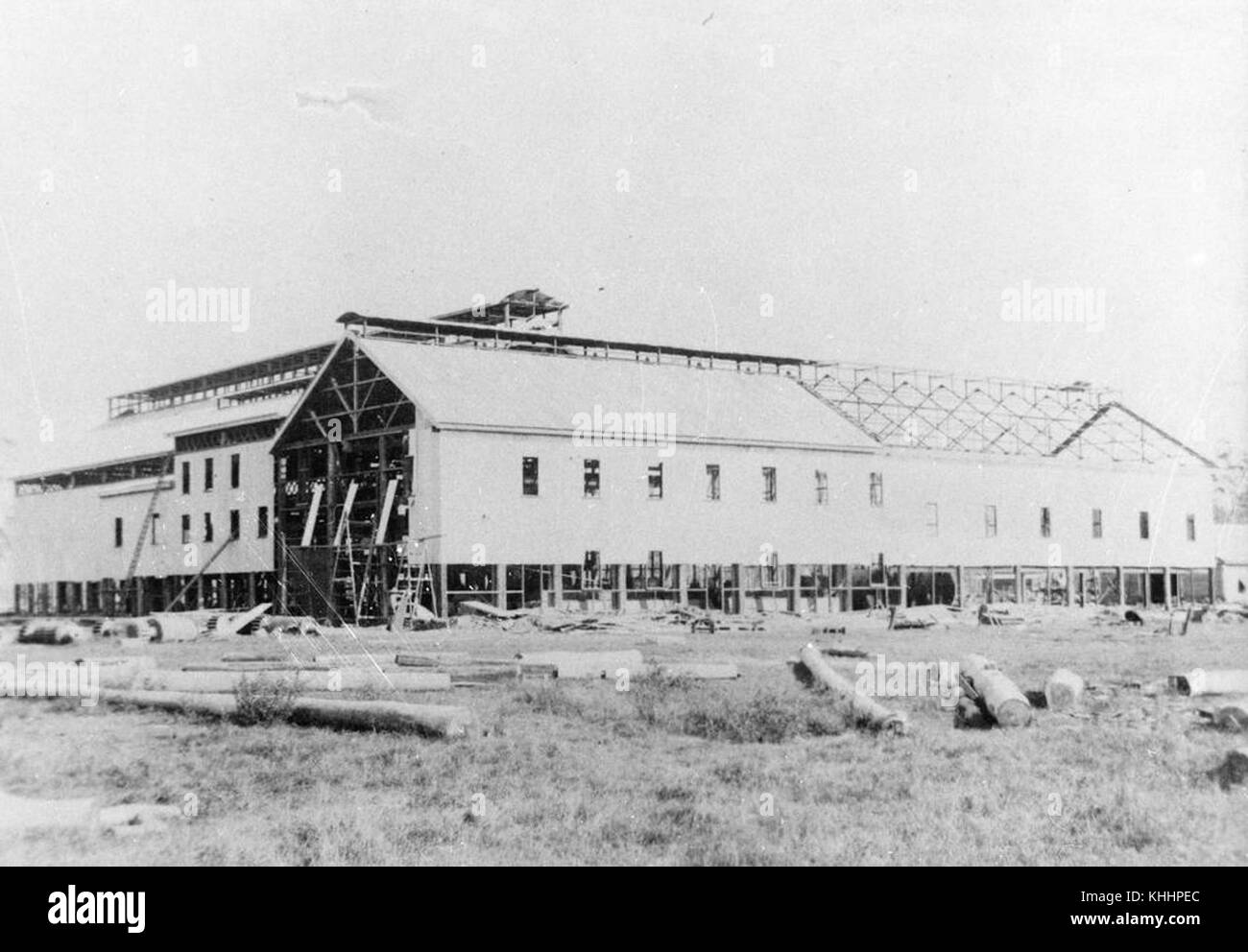 2 394861 Construction of Invicta Sugar Mill, Bundaberg, 1895 Stock ...
