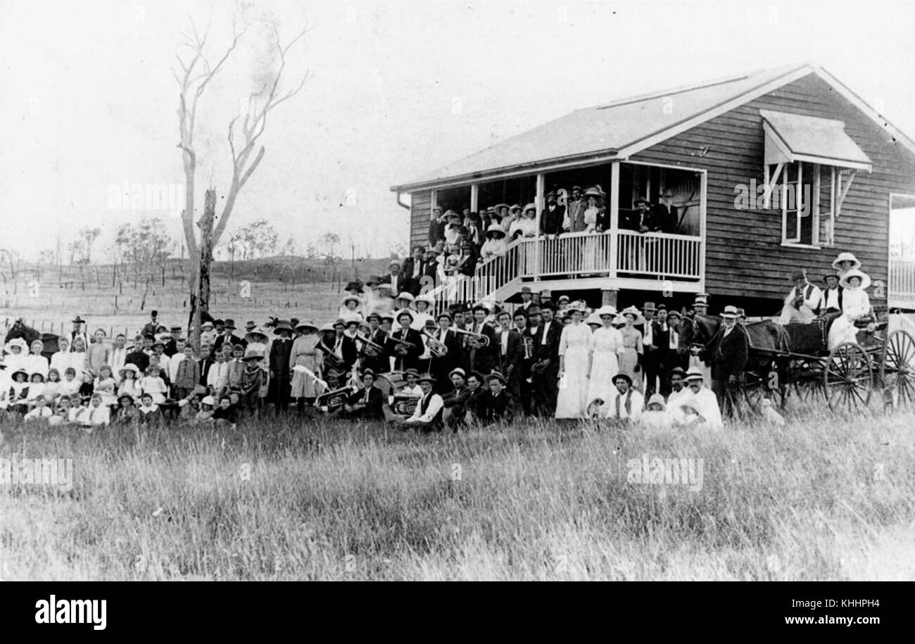2 177183 Opening of Goomeri State School, 1912 Stock Photo - Alamy