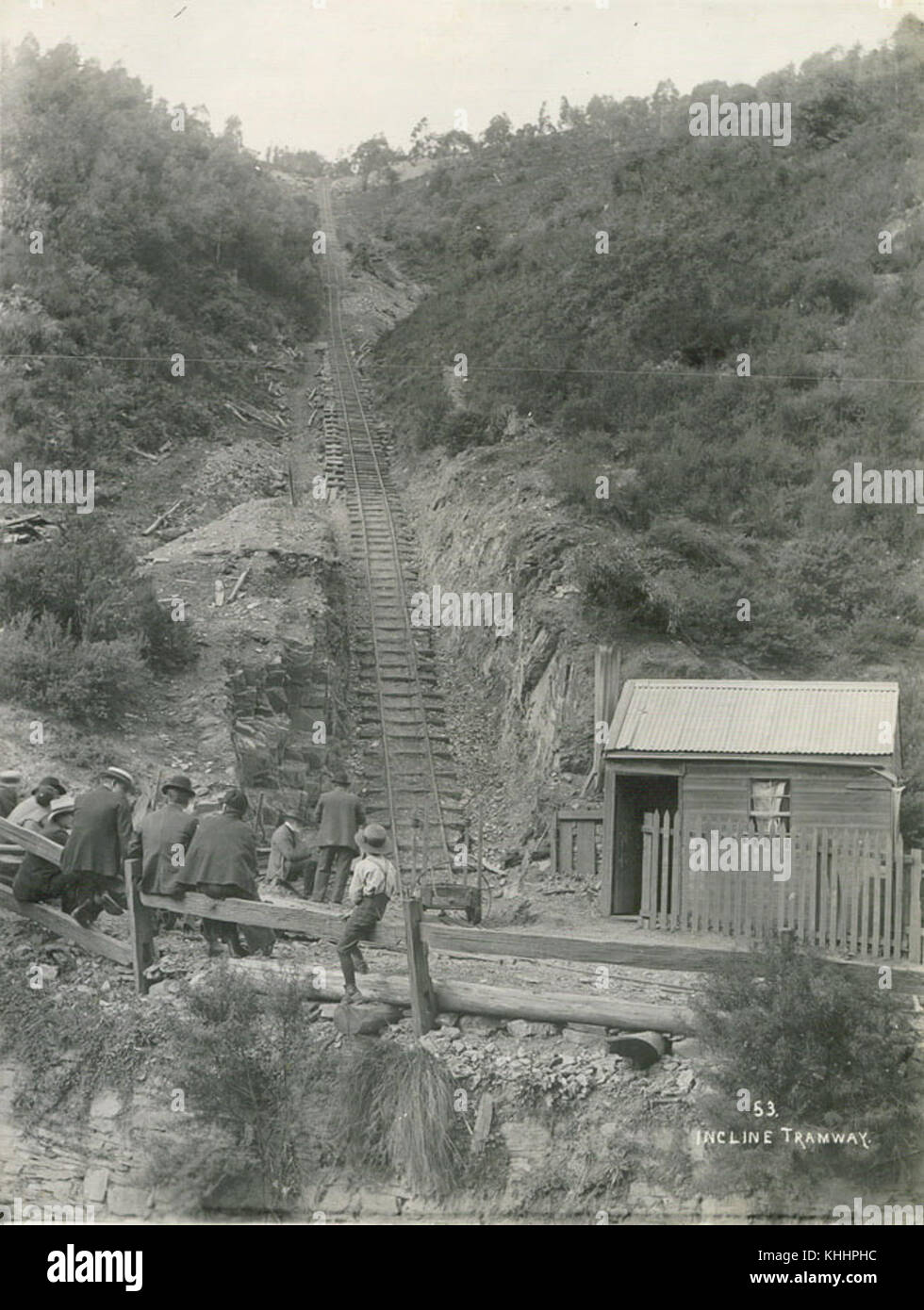Walhalla 1910 Incline Tramway Stock Photo - Alamy