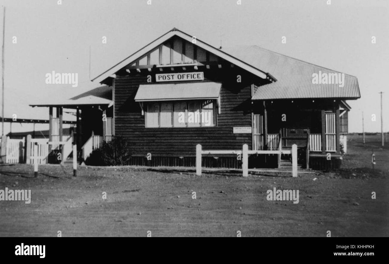 1 94708 Winton Post Office, Queensland ca.1929 Stock Photo - Alamy