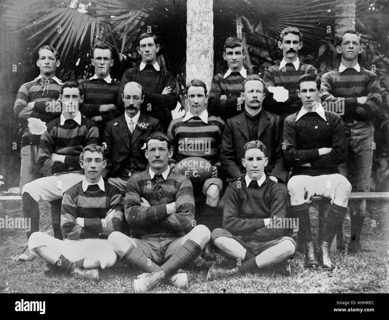 1 50868 Archer Junior Rugby Union Club from Rockhampton, ca. 1912 Stock ...