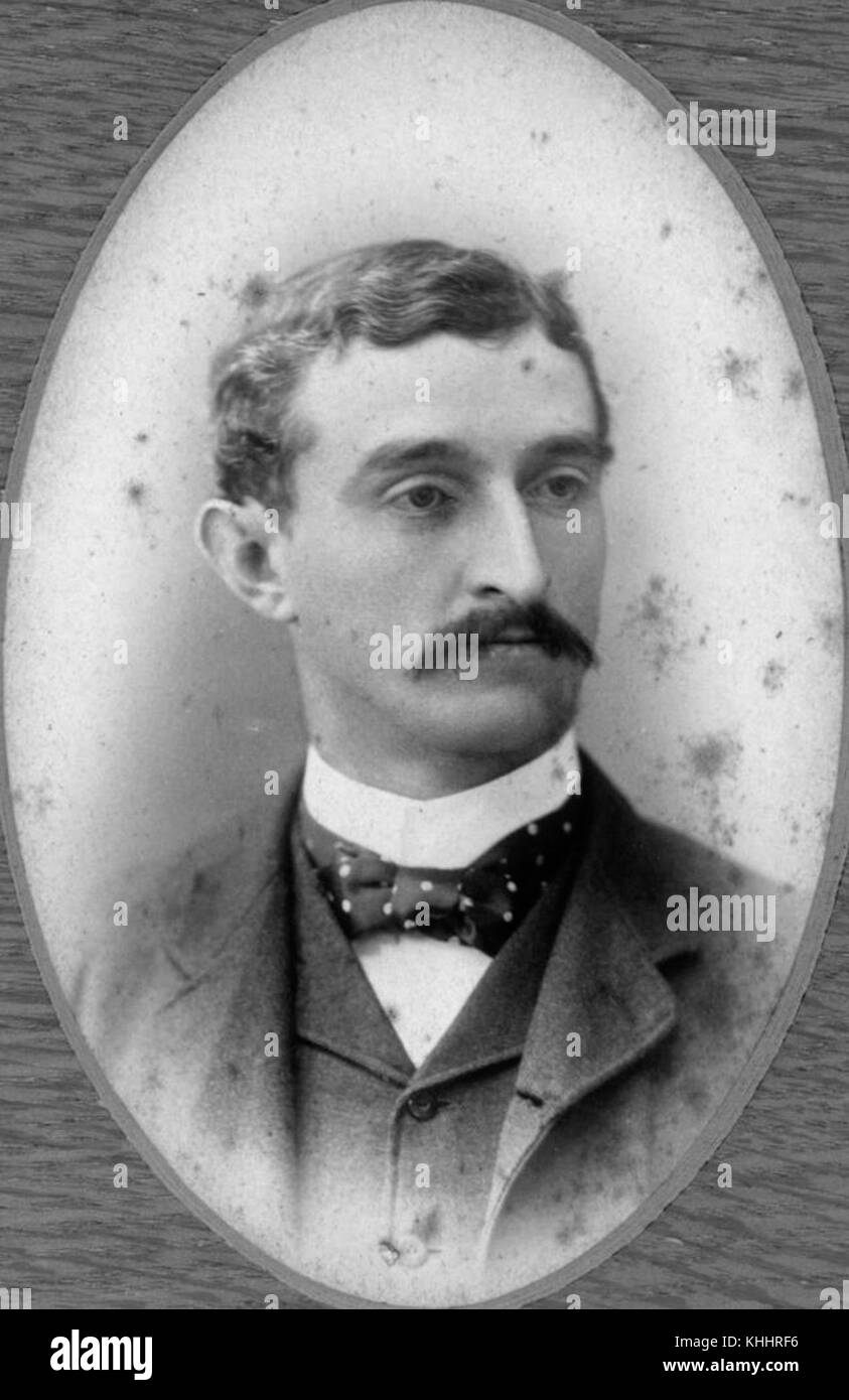 A photograph of William Musgrave taken in Brisbane, Australia, in 1883 ...