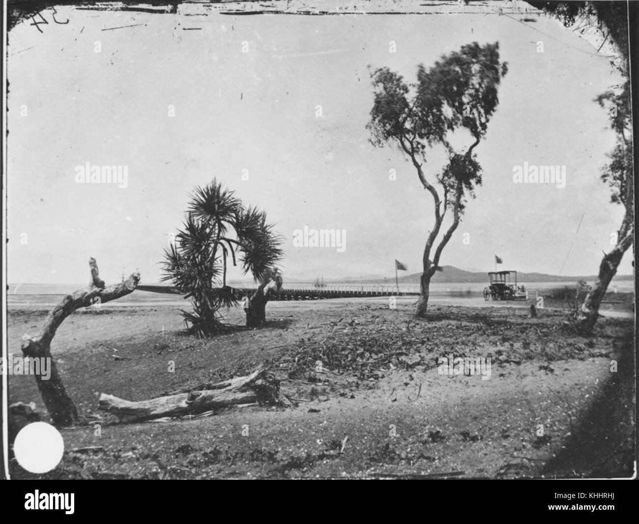 1 84504 Bowen Jetty, ca. 1869 Stock Photo - Alamy