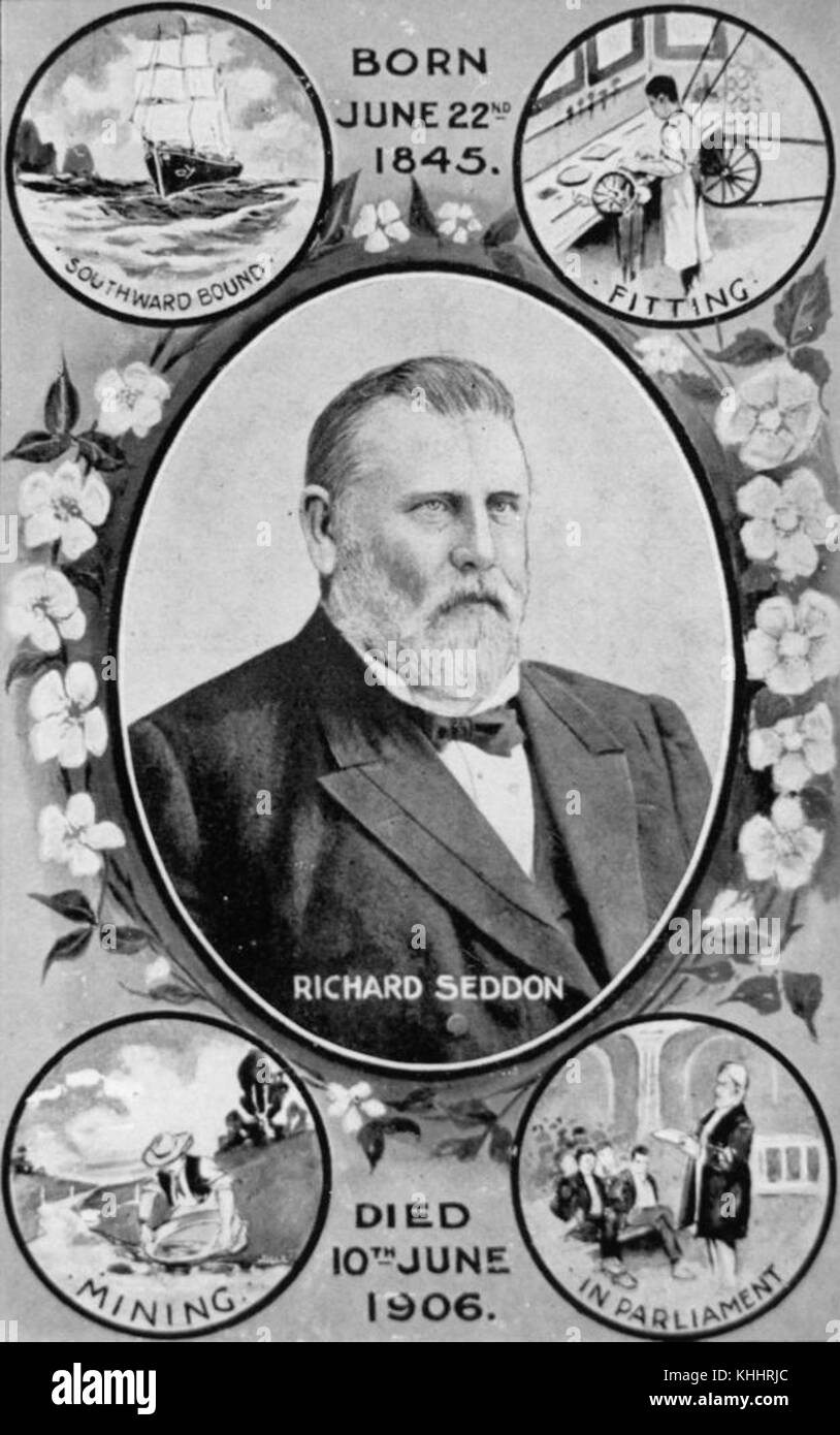 2 188075 Richard Seddon Stock Photo - Alamy